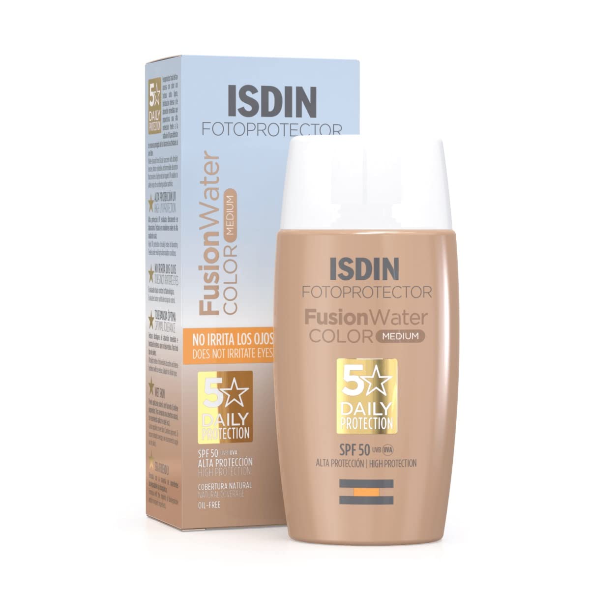 Buy Isdin SPF 50 Fotoprotector Fusion Water Color 50 ml online at best price in the UAE | Life ...
